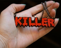 Popular items for horror font on Etsy