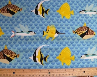 Blue pacific fabrics | Etsy