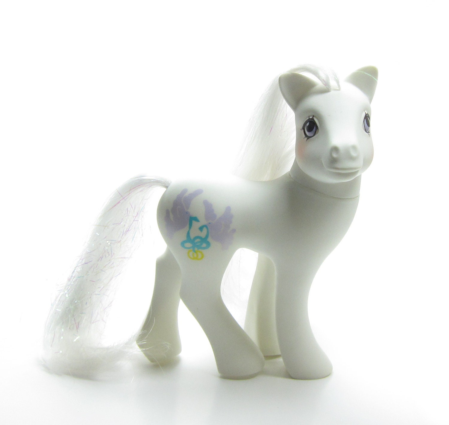 My Little Pony Bride G1 Vintage White Playset Pony Wedding