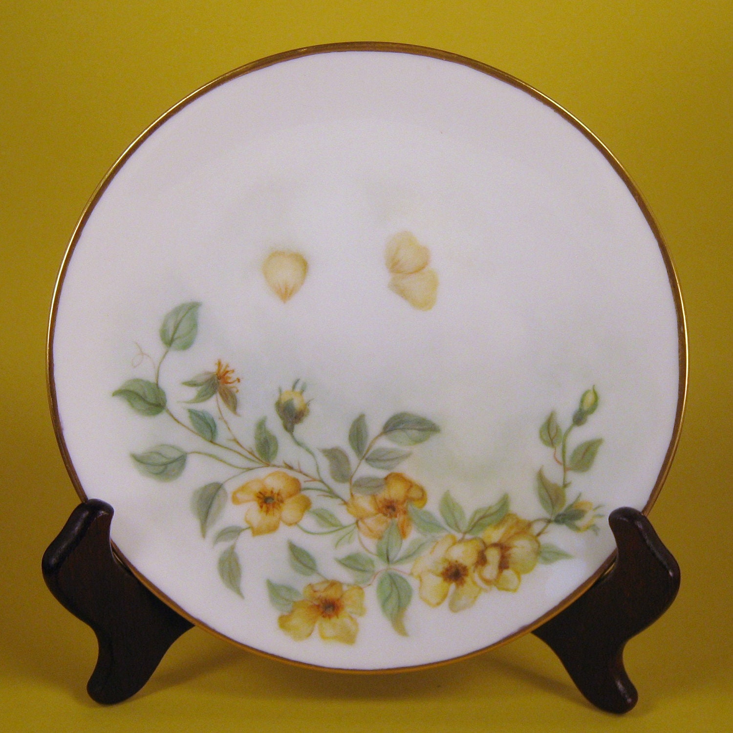 Favorite Bavaria Plate with Yellow Flowers – Haute Juice