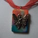 Choice of altered art alcohol ink dyed Fairy Fairies Moon Game