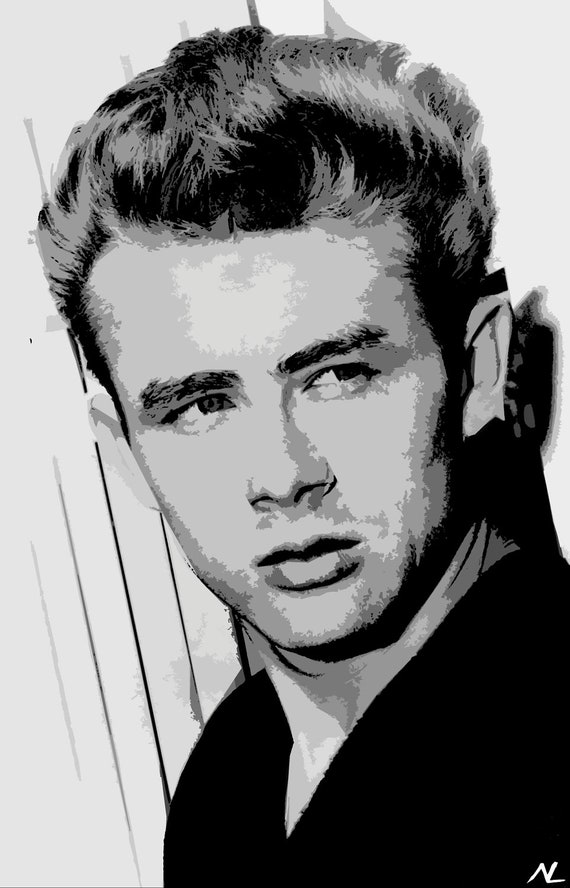 James Dean Art By