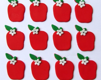 Popular items for apple cupcake topper on Etsy