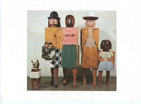 Marisol Maria Sol Escobar 'Women and Dog' 1964