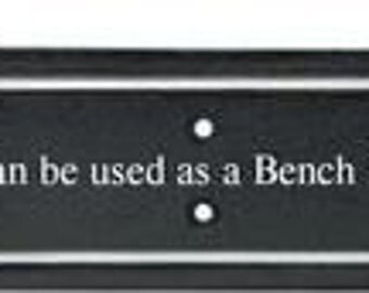 Popular items for bench plaque on Etsy