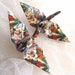 Cornucopia Peace Crane Christmas Ornament Wedding by localcolorist