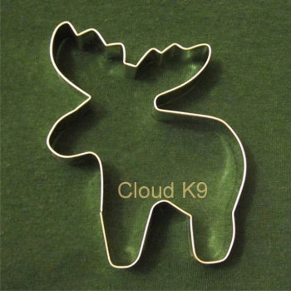 MOOSE COOKIE CUTTER for Christmas Sugar Cookies by DogTowne
