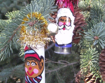 Shotgun shell santa | Etsy