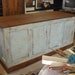 Distressed Retail Check-out Counter Kitchen by jamesrobinson