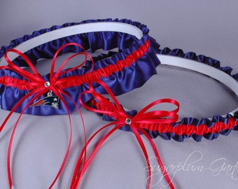 Denver Broncos Wedding Garter by sugarplumgarters on Etsy