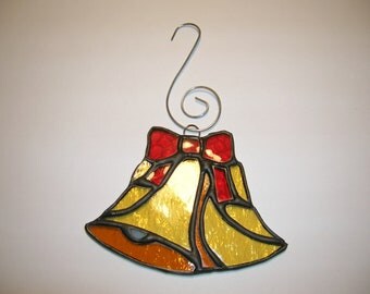 Stained glass bell | Etsy