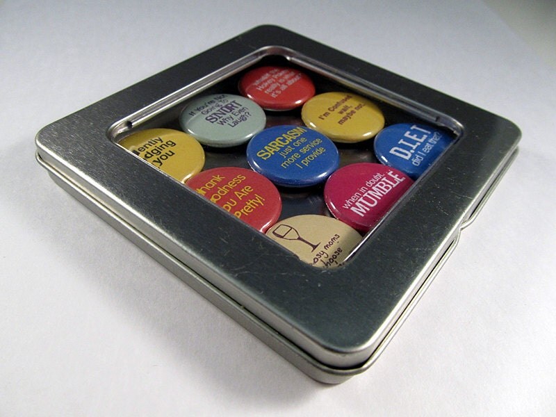 Sarcastic Sayings Magnets / Refrigerator Magnets / Locker