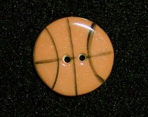 Popular items for basketball buttons on Etsy