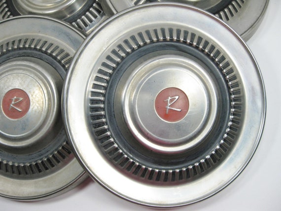 Rambler Hubcaps or Wheel Center Caps ... 10 inch ... set of 4