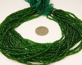 Green bead bracelet | Etsy