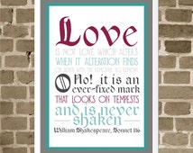 Popular items for love poem poster on Etsy