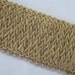 Wide Elastic Burlap Ribbon