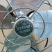 Vintage 8 Inch Wizard Husky Green Electric Fan Western Auto