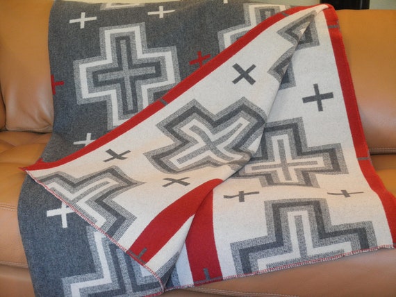 Pendleton blanket Navajo modern San Miguel pattern by UrbanCamp