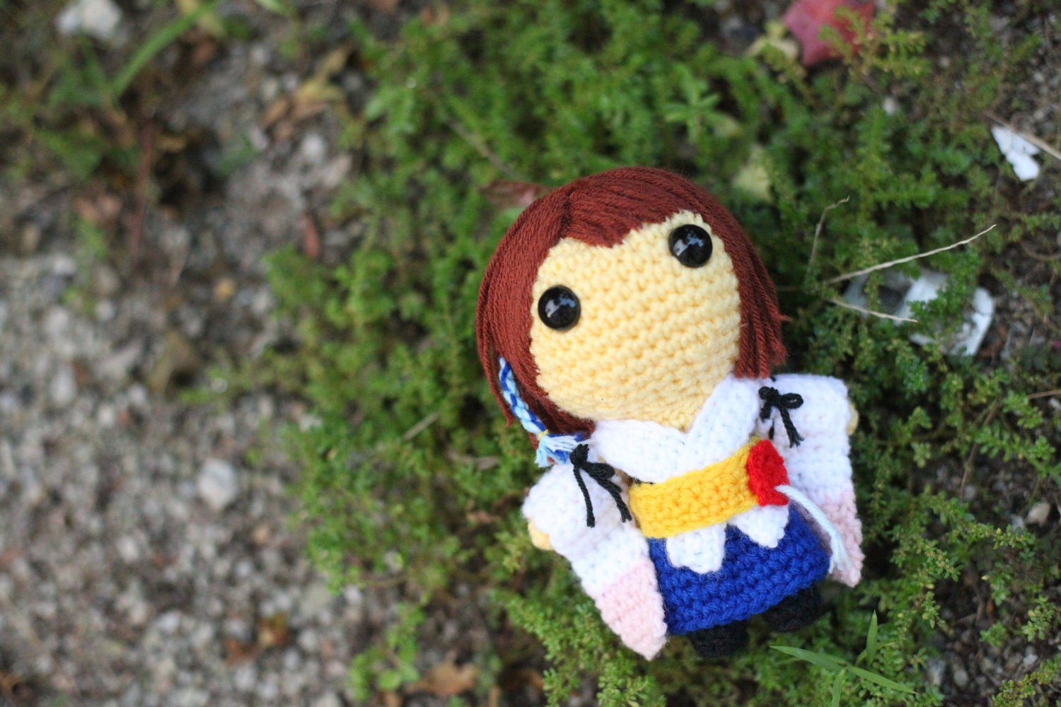 PATTERN: Yuna Final Fantasy X Amigurumi crochet pattern
