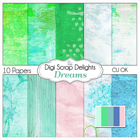 Dreams Scrapbook Paper for Bible Journaling & Digital