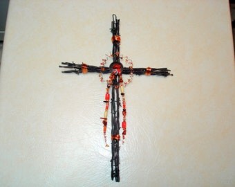Unique multi layered cross by DavidHamiltonDesigns on Etsy