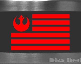 Rebel alliance decal | Etsy