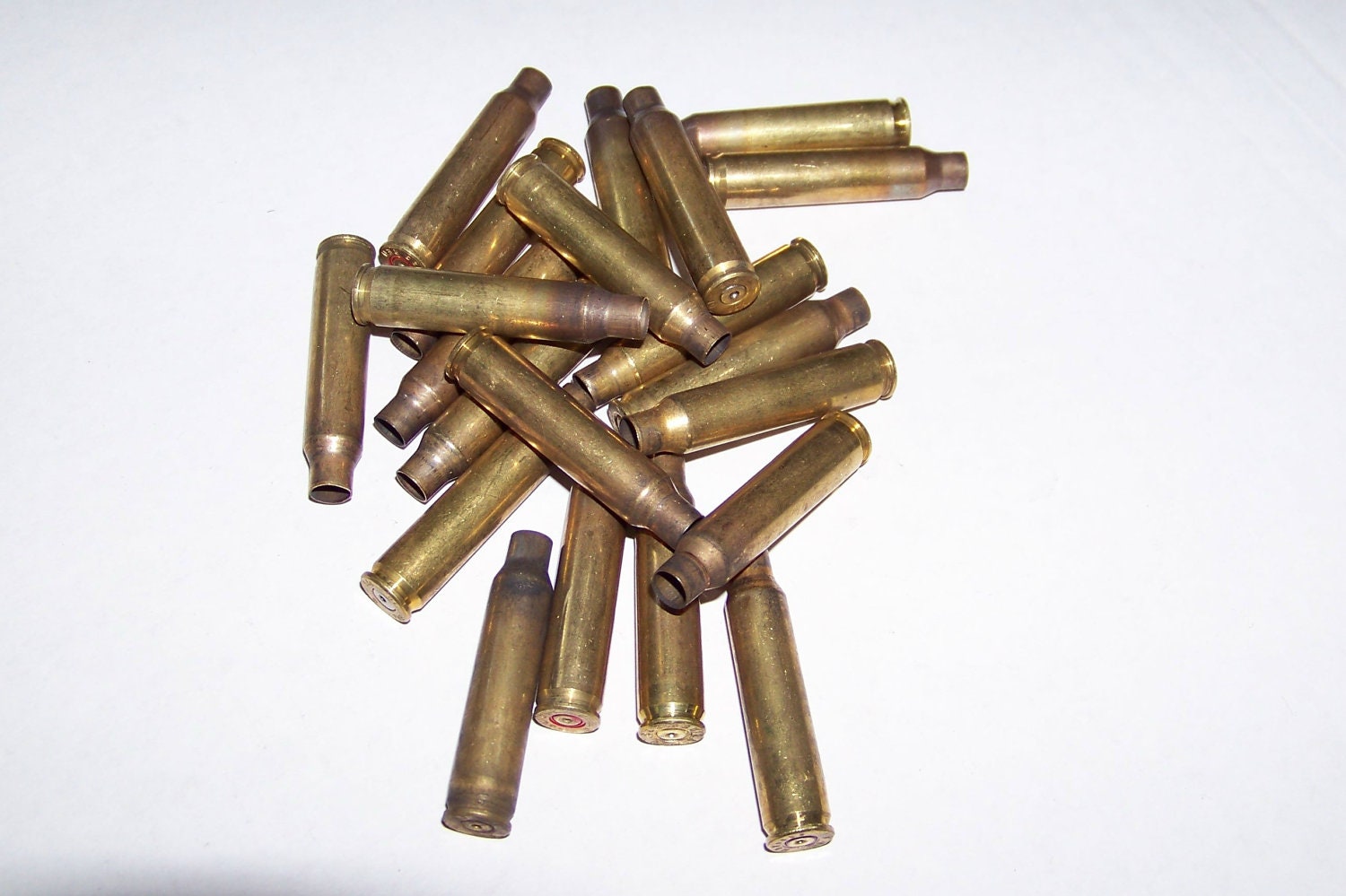 223 Caliber Brass Bullet Shell Casings 20 pieces. Inert.