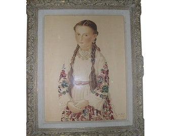 Vintage watercolor | Etsy