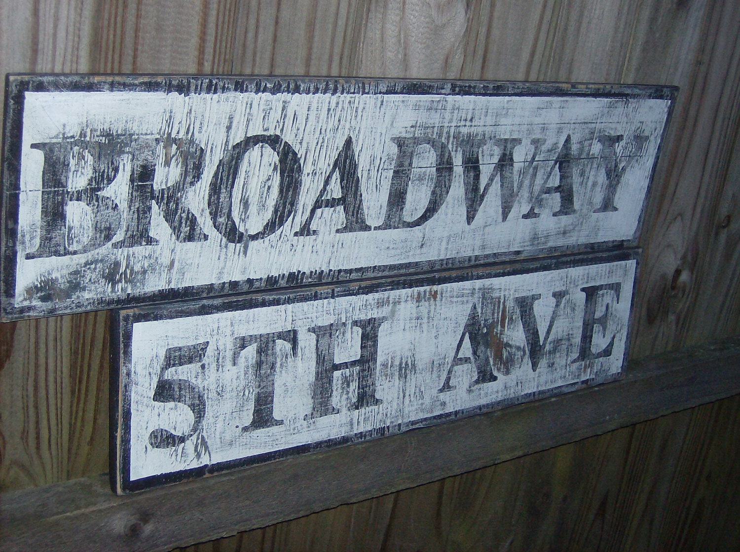 Decorative vintage look Street sign Customized to by ATouchofChic