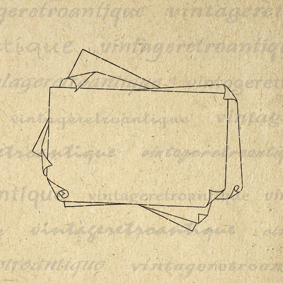 Peeling Labels Printable Graphic Digital by VintageRetroAntique