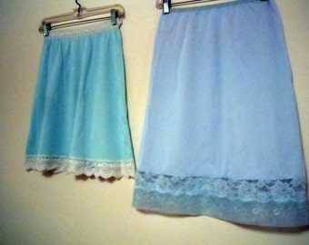 Popular items for blue half slip on Etsy