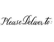 Popular items for please deliver to on Etsy