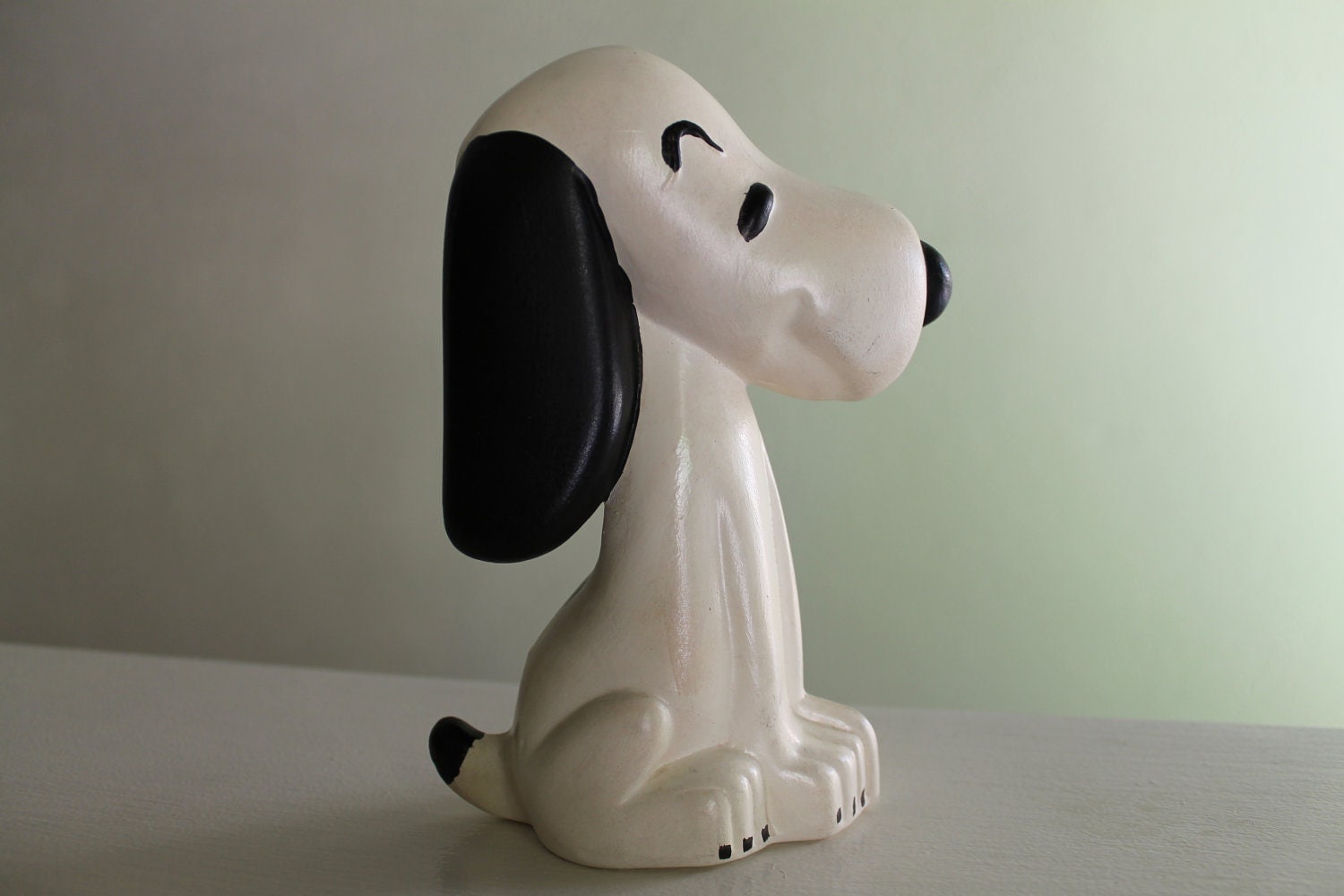 Vintage Snoopy Ceramic Figurine