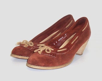 Popular items for 70s high heels on Etsy