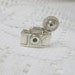 CAMERA Lapel Pin Tie Tack Photographer Flash Vintage