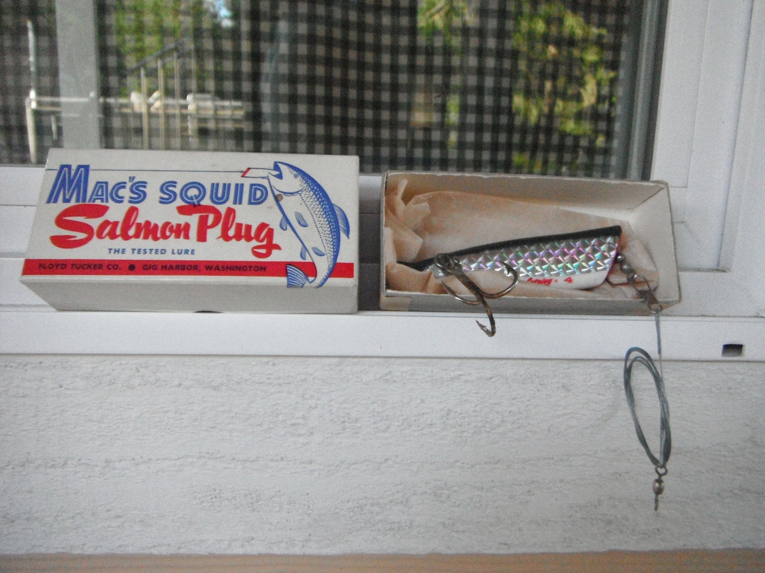 Salmon Plug Mac's Squid Fishing Lure