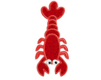 Lobster embroidery | Etsy