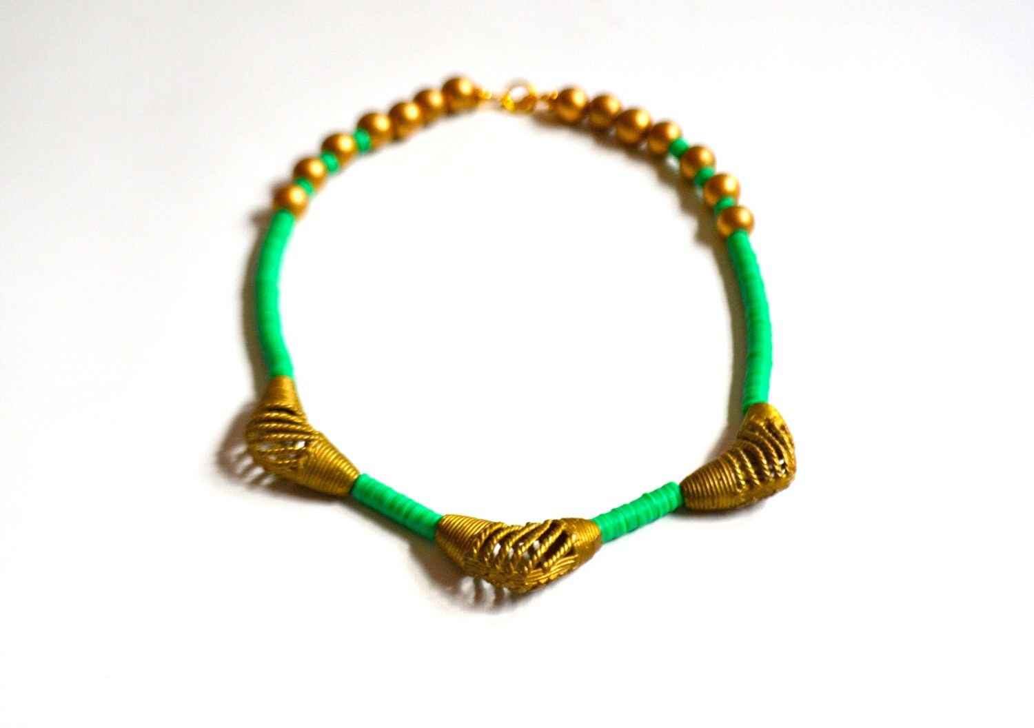 African Tribal Collar Necklace