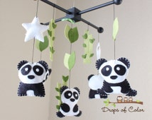 Popular items for panda mobile on Etsy
