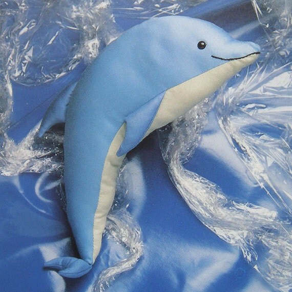 Items Similar To Vintage Flipper The Dolphin Sewing Pattern 90s On Etsy