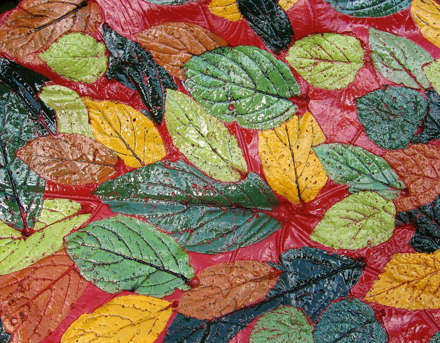 Concrete Leaf Casting