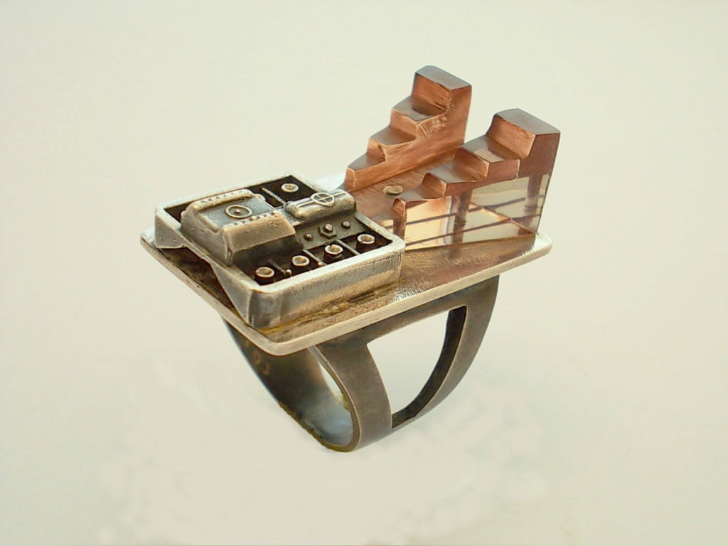 Nuclear Power Energy RING. One Off.