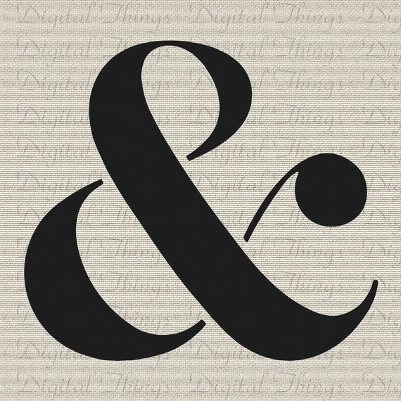 typography-ampersand-script-word-art-wall-decor-art-printable