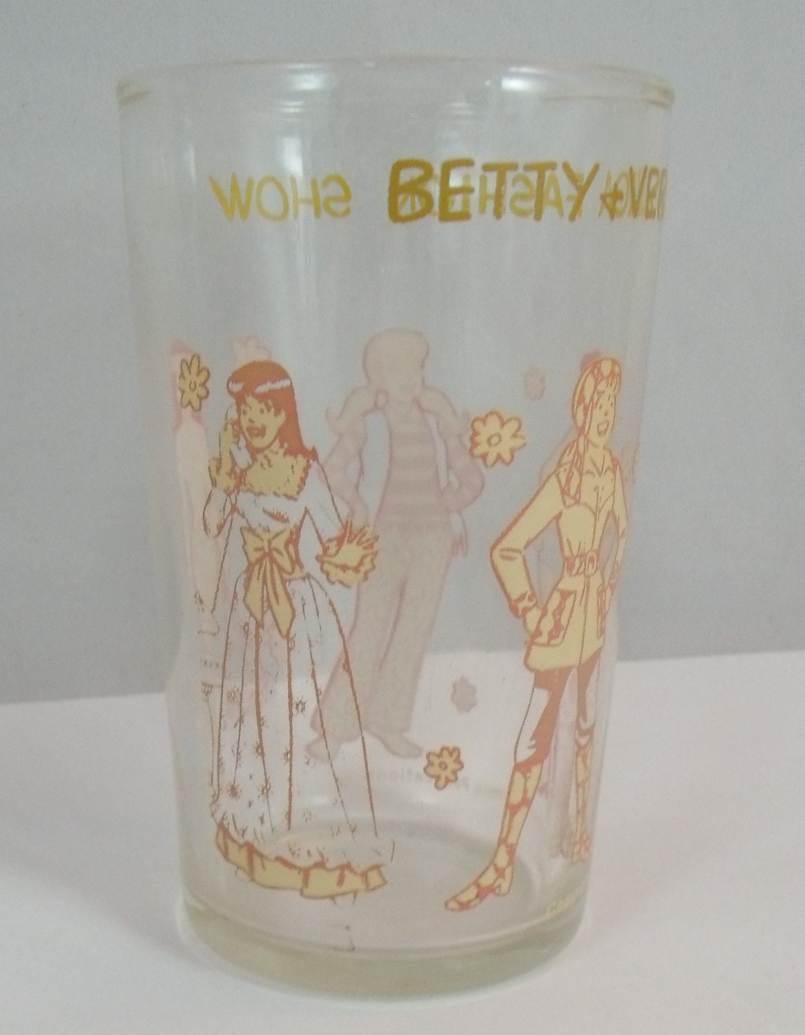 Vintage Collectable Archie Comics Glass 1971