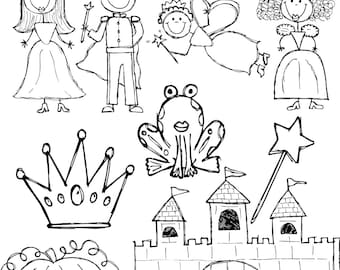 Popular items for fairy tale clipart on Etsy