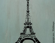 Unique eiffel tower stencil related items | Etsy