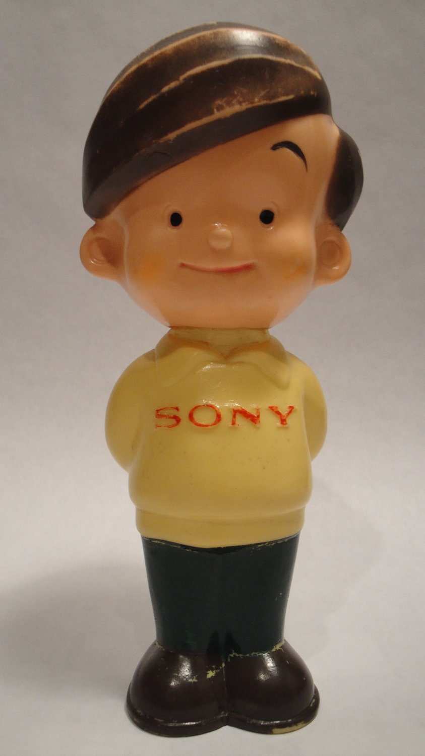 Vintage Sony Boy Sony Corp. Advertising Mascot