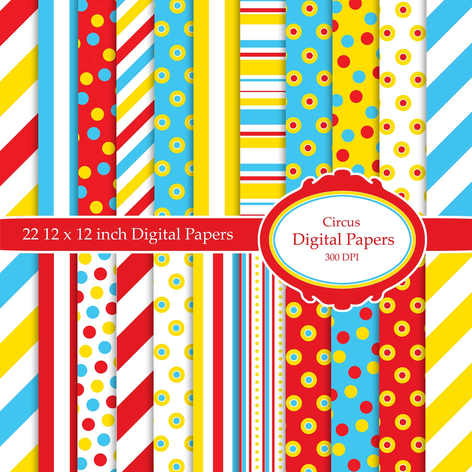 Circus Patterns Printable Circus Patterns | Summer School Crafts, Math