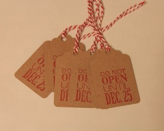 Do not open until | Etsy